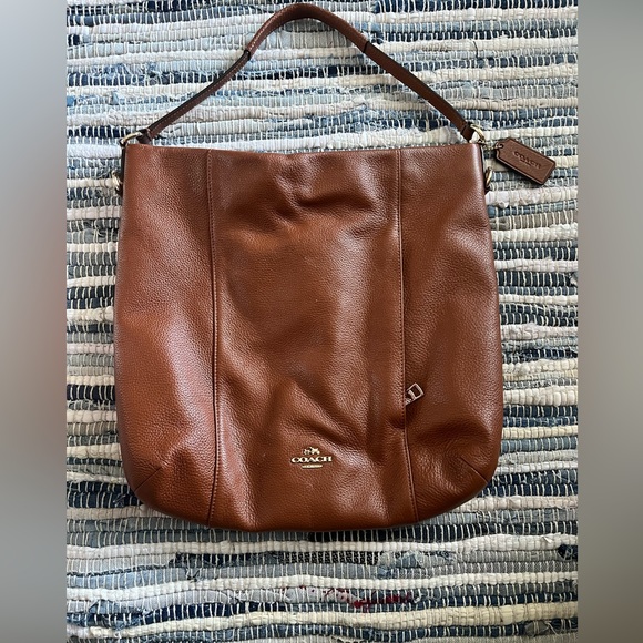 Coach | Bags | Coach Madison Isabelle Brown Leather Hobo Bag | Poshmark